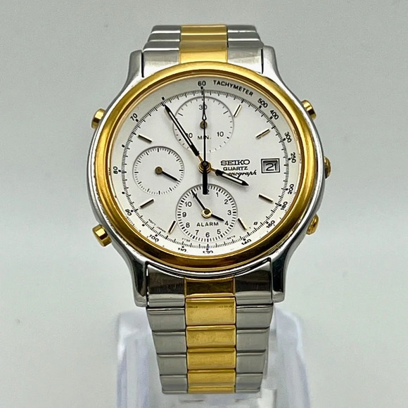 Seiko | Accessories | Vintage 9s Seiko Chronograph Tachymeter Alarm ...